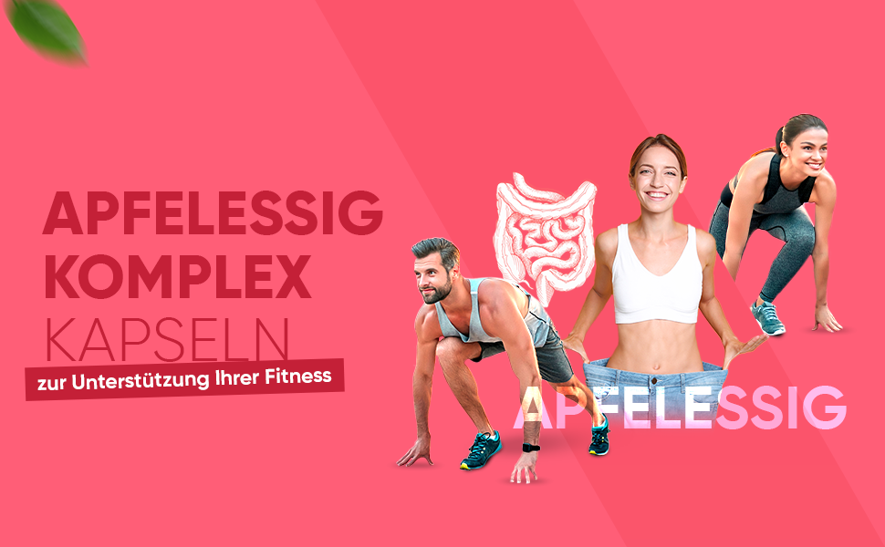 Apfelessig Komplex Kapseln (180 St.) | WeightWorld