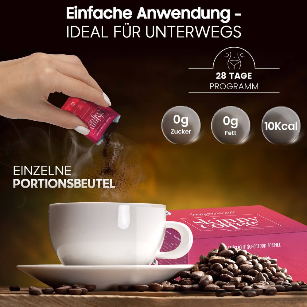 Skinny Coffee | Original 28 Tage Abnehmkaffee | SlimCenter